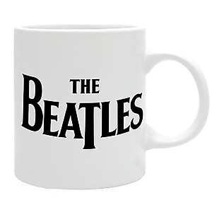 ABYSTYLE GB eye The Beatles Logo Ceramic Coffee Tea Mug 11 Oz. Music Artist Band Drinkware Home & Kitchen Essential Gift