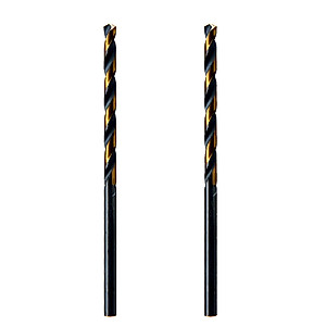 MAXTOOL No.36 2pcs Identical Jobber Length Drills Dia 0.1065" HSS M2 Twist Drill Bits Wire Gauge Gage Numbered Straight Shank Drills; JBN02H10R36P2