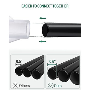 Hzuaneri 67 Inch Closet Wardrobe, Clothes Storage Organizer for Hanging Clothes with Cover, 4 Hanging rods, 9 Storage Shelves, Portable Closet for Bedroom 67 x 16.5 x 66, Pure Grey