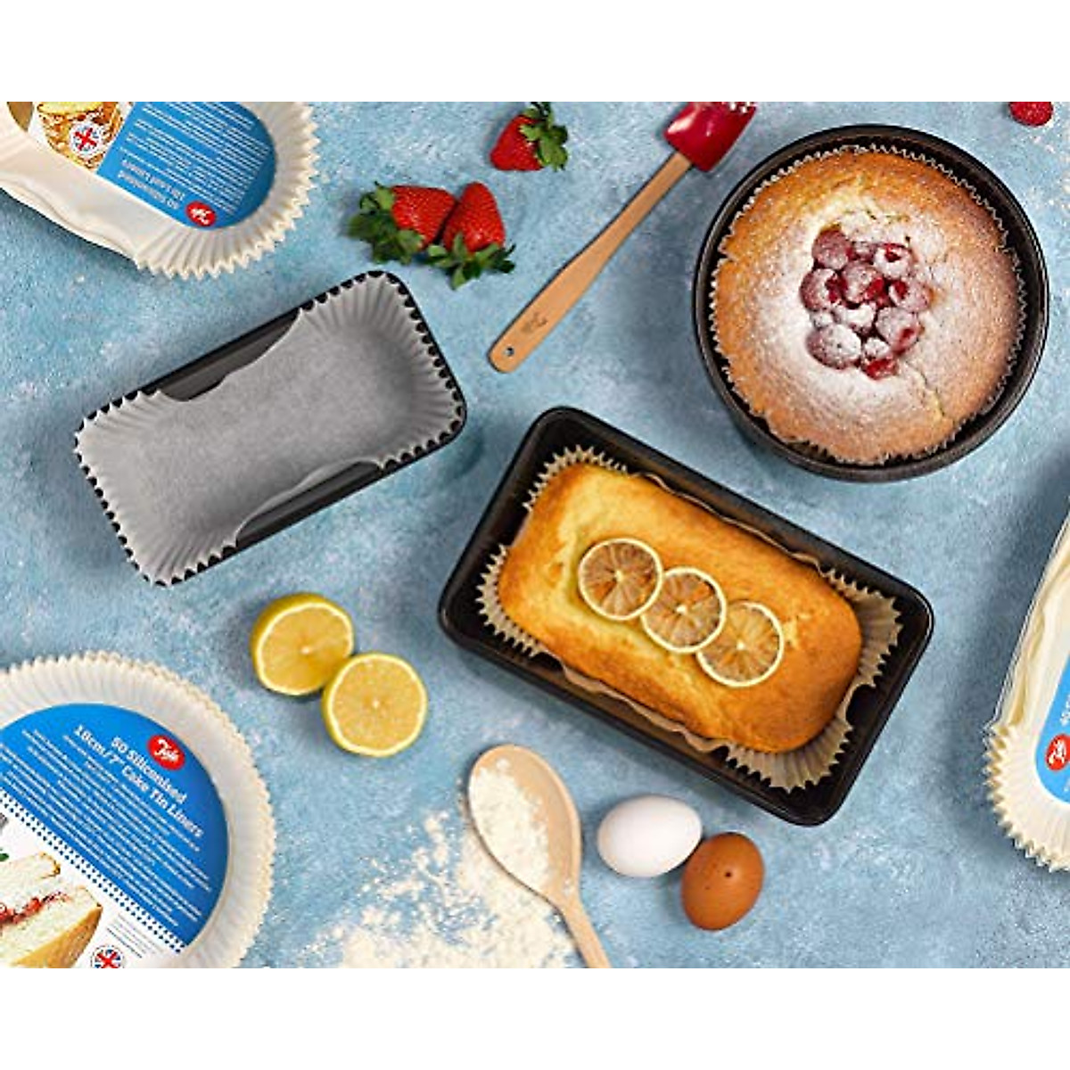 Tala Cake Tin Liners, White