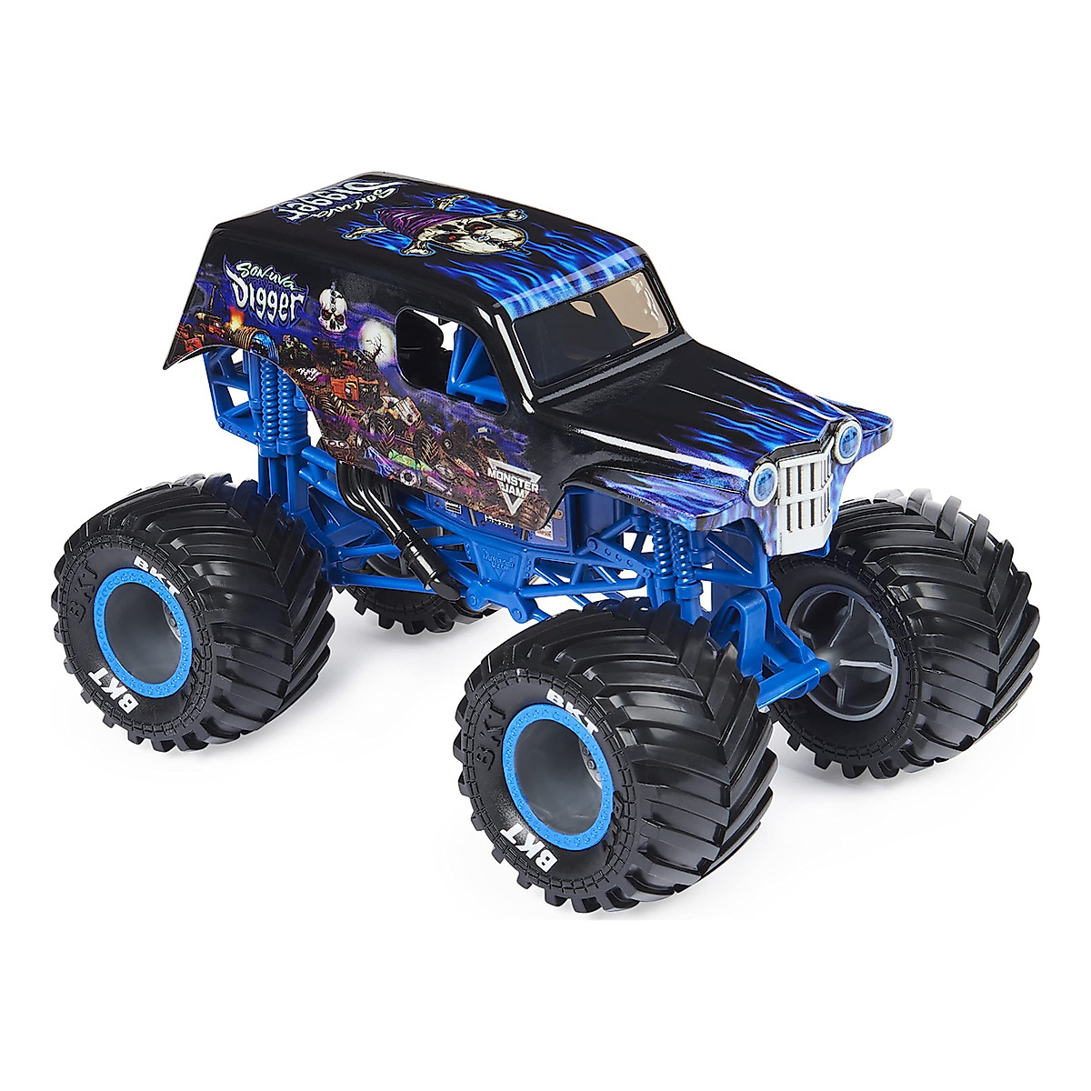 Monster Jam, Official Son-Uva Digger Monster Truck, Collector Die-Cast Vehicle, 1:24 Scale