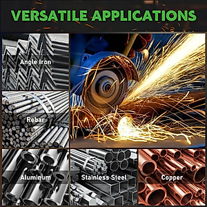 SUPMAMMOTH 55 Pack 4 1/2 Cut Off Wheel Angle Grinder Cutting Disc for Metal & Stainless Steel Cutting Wheel Ultra Thin 0.045'' x 7/8 Arbor