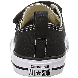 Converse Boys' Chuck Taylor All Star 2V Low Top Sneaker, Black, 6 M US Toddler