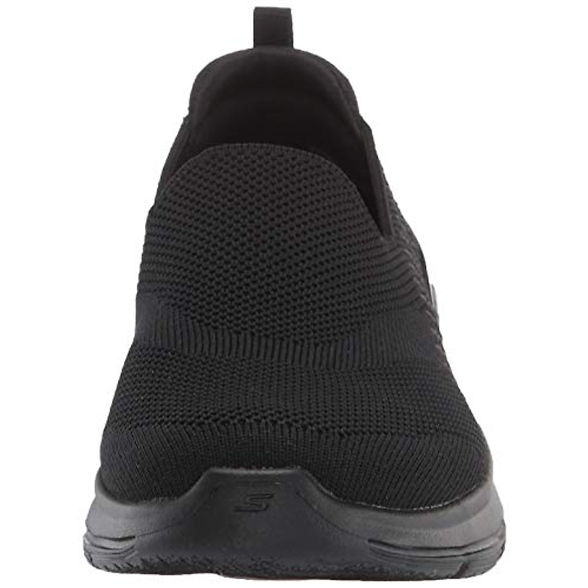 Skechers Women's Walking Sneaker, Black, 5 Wide