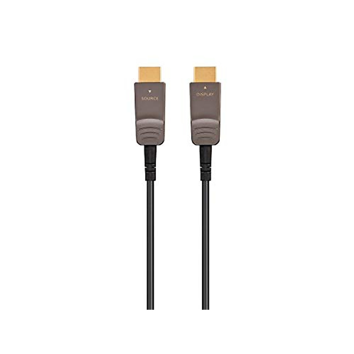 Monoprice Ultra High Speed HDMI Cable - 20 Feet - Black, 8K@120Hz, Dynamic HDR, 48Gbps, Fiber Optic, Earc, AOC, Ycbcr 4: - Slimrun AV Series