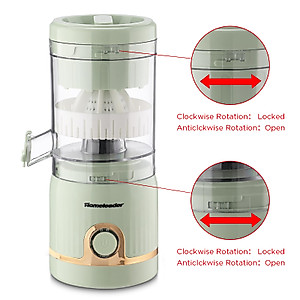 Homeleader Electric Juicer Rechargeable, Citrus Juicer Machines with USB, Portable Orange Juice Squeezer, Premium Juicer for Lemon, Tomato, Grape, Watermelon