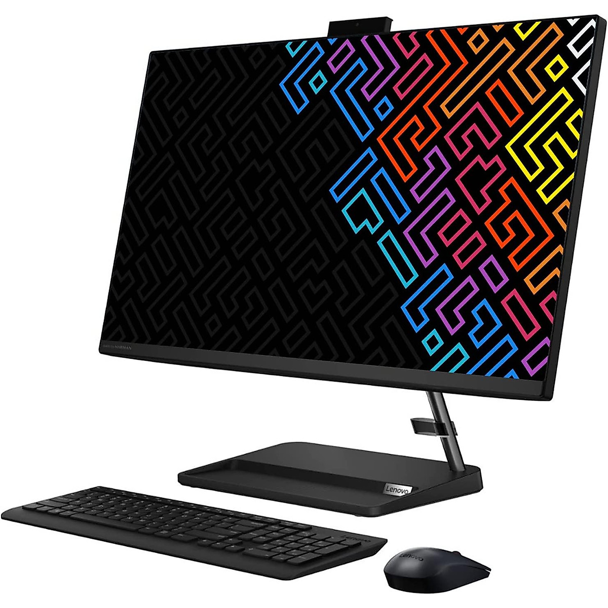 Lenovo IdeaCentre 3i 27" FHD Touchscreen All-in-One Desktop Computer - 13th Gen Intel 10-Core i7-13620H up to 4.9GHz CPU, 16GB RAM, 256GB NVMe SSD, Intel UHD Graphics, Audio by Harman, Windows 11 Home