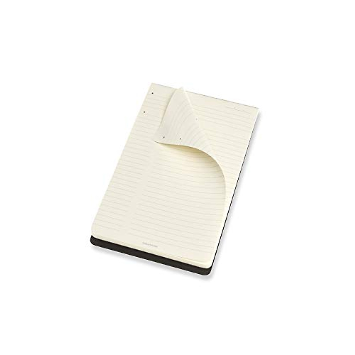 Moleskine PRO Pad, Soft Cover, Large (5" x 8.25") Ruled/Lined, Black, 96 Pages