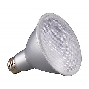 Satco S29436 12.5 Watt 120 Volt PAR30LN LED Light Bulb; 3000K Soft White Light; 1000 Lumen; 60 deg. Beam Angle; E26 Medium Base (6 LED Light Bulbs)