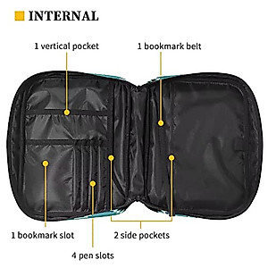 YEXIATODO Aztec Ethnic Style Bible Cover Bible Case with Handle Zippered Back Pocket Women Girls Teens Kids Crossbody Backpack for Study Outdoor Daily Commuter Book Paper Towels Cosmetics Phones