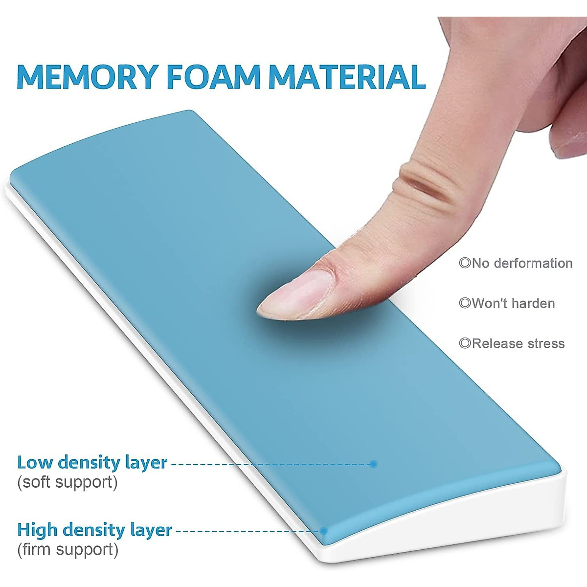 60 Percent Mechanical Gaming Keyboard Blue Switch Wired RGB 18 Backlit,Lightweight Gaming Mouse 6400 DPI,Mousepad,Wirst Rest,RGB Stand for Gamers,Typists-Blue