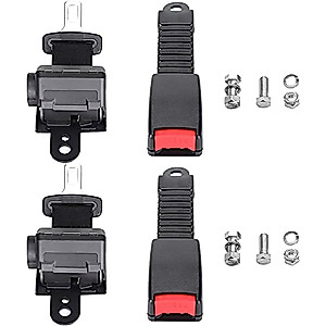 Gaoerfu-CP Golf cart seat Belts, Retractable, Universal,for EZGO, Yamaha, Club Car, Go Kart,UTV, Buggies and Bus-Set (2pcs)