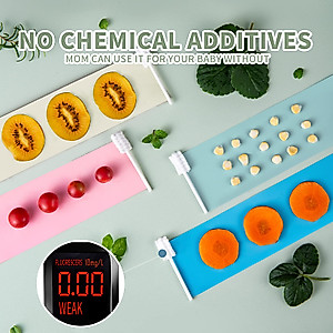 Little Meerkat 42 Pcs Disposable Baby Toothbrush for Infant & Newborn | Milk Stains & Tooth Decay | Baby Tongue Cleaner with FFS & 5-Layer Cotton Swab | 0-12 Month Baby Teething & Oral Care Cleaner