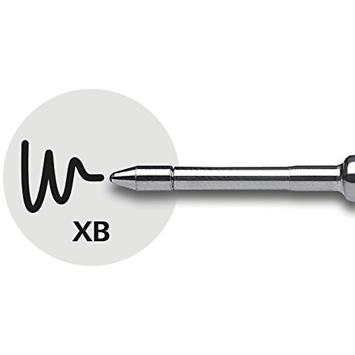 Schneider Slider 755 XB (Extra Broad) Ballpoint Pen Refill, 1.4 mm, ISO Format G2, Black Ink, Box of 10 Refills (175501)