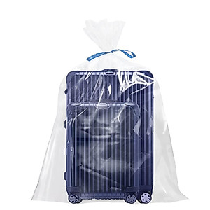 Xsourcer Jumbo Clear Storage Bags, Pack of 6, 40" x 60" XXL Dustproof Suitcase Bags, Waterproof Storage Bag for Luggage, Moistureproof Storage Bag for Chairs, Air Purifier，Evaporative Cooler and More