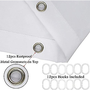 YANR Black Merry Christmas Shower Curtain Sets with Non-Slip Rug Toilet Lid Cover and Bath Mat Santa Ho Ho Ho 4 PCS Shower Curtain with 12 Hooks for Holiday Decoration