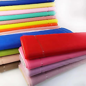 AK TRADING CO. 54" x 40 Yards IFR Tulle Fabric Bolt for Weddings, Decorations, Arts & Crafts, DIY Tutu Skirts & Costumes - Black