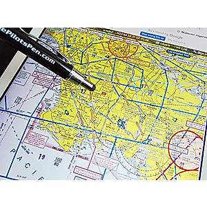 LED Pen, The Pilot's Pen, Night Writer - Set of 2 LED Powered Ink Penlights