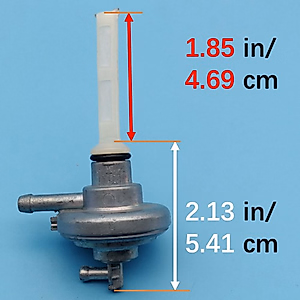Tuzliufi Fuel Cock Petcock Valve Tank Switch for Vespa Piaggio Aprilia 674594 575320 57306R 575321 259733 259357 295311 295534 298232 SR50 Fly LX Typhoon 50 125 150 200 ET2 ET4 LX50 LX150 S50 Z354