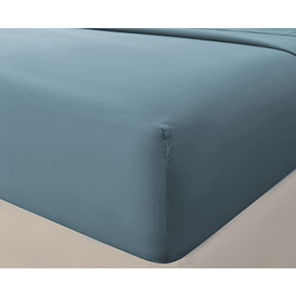 LONAVA Full Size Sheet Set - 6 Piece Hotel Luxury Wrinkle-Free Microfiber Sheet, OEKO-TEX Certified, Breathable & Elastic, 16" Deep Pockets, Spa Blue