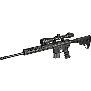 UTG 4-16X40 1" Hunter Scope, AO, 36-color Mil-dot, w/ Rings