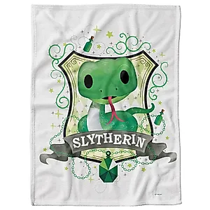 Harry Potter Lightweight Baby Blanket, 30"X40", Whimsical Slytherin Unisex for Infants Girls & Boys