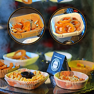 SHIFULAI Air Fryer Liners Disposable – 50 Pcs Parchment Paper for Baking, Keeps Oven, Microwave Clean – Non-stick Food Grade Air fryer Liners 6.3” Inch Round Baking Paper - Papel Para Air Fryer