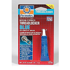 Permatex Threadlocker 6 Ml Blue