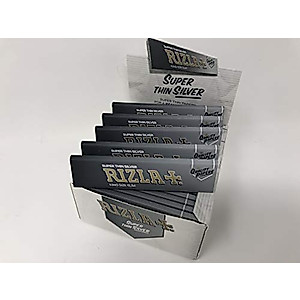 Rizla Rolling Paper, Silver, kingsize slim