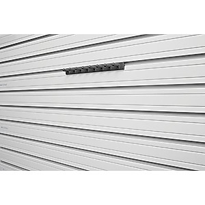 Rubbermaid FastTrack Wall Tool Rack, Black, Wrench Storage, Easy Tool Finder, Garage Organization System and Space Saving Storage