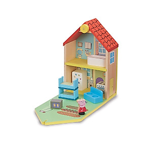 Peppa Pig Wooden Family Home, Sustainable FSC Certified Wooden Toy, Preschool Toy, Imaginative Play, Gift for 2-5 Year Old