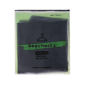 BAGYHACKS™ 43-Inch Heavy Duty Garment Bag w/Pocket for Dresses, Suits, Jackets, Shoes