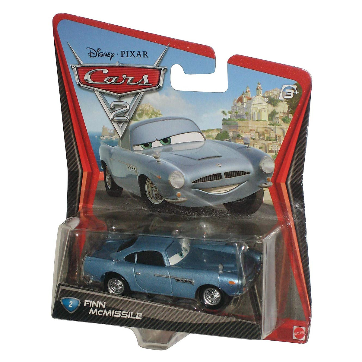 Disney Pixar CARS 2 Movie 155 Die Cast Car #2 Finn McMissile