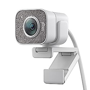 Logitech for Creators StreamCam Webcam for Streaming and Content Creation, Full HD 1080p 60 fps, Premium Glass Lens, Smart Auto-Focus, for PC/Mac - White