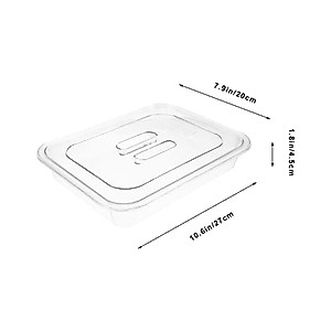 LIFKOME Cupcake Stand Plastic Catering Trays with Lids Chafing Dish Buffet Set Clear Food Display Box Bakery Pan Display Case Organizer for Business Buffet Tray Food Container Food Containers