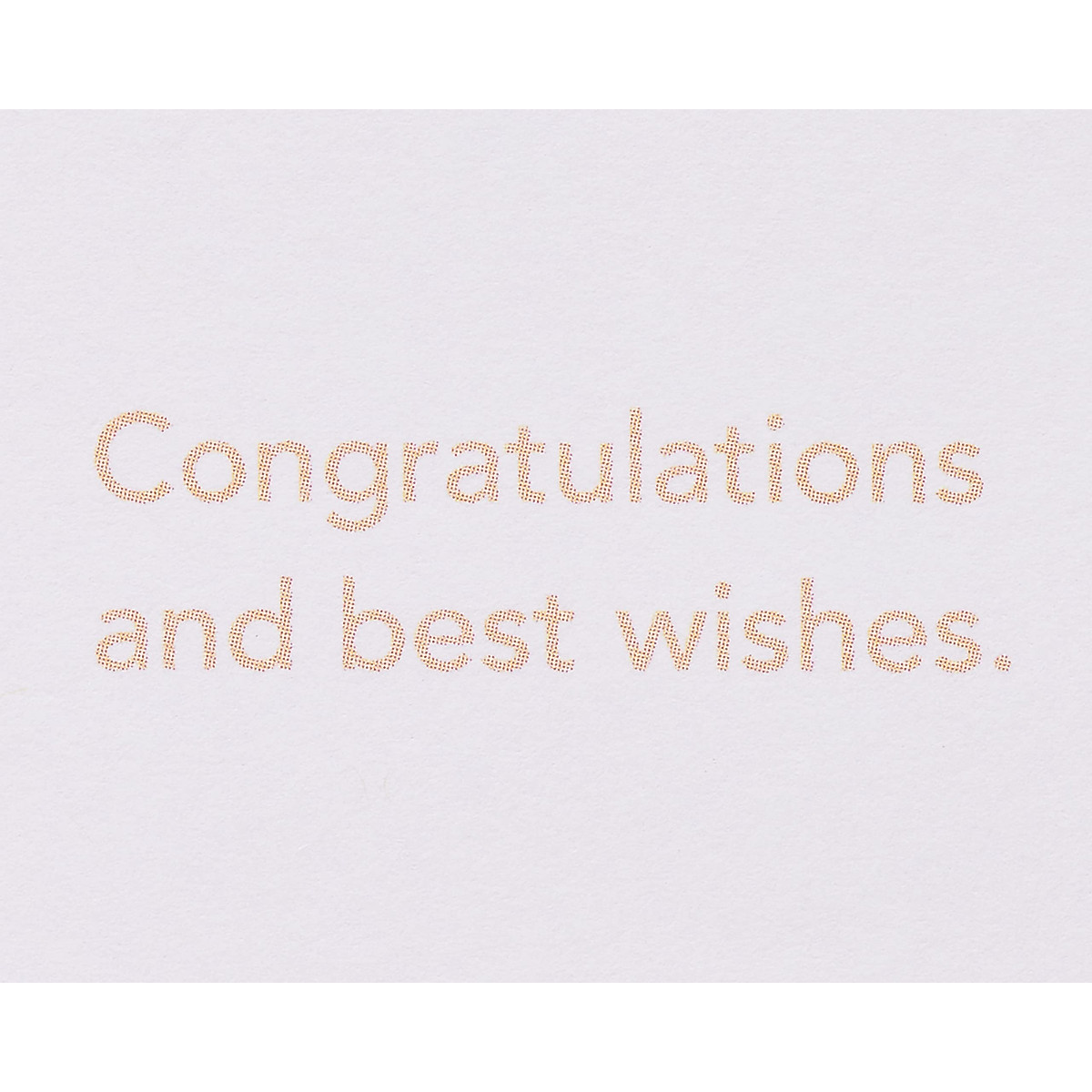 American Greetings Wedding, Bridal Shower or Engagement Card (Joined Hearts)