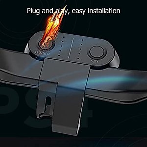 Diyeeni Paddles for PS4 Controller, 10 Key Back Attachment, Controller Paddles for PS4, Plug and Play, Support for Turbo Burst, Programmable Buttons