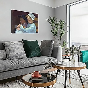 American Artist Nancy Noel's Work Butterfly Art Poster Canvas Poster Wall Art Decor Print Picture Paintings for Living Room Bedroom Decoration Frame-style 20x16inch(50x40cm)