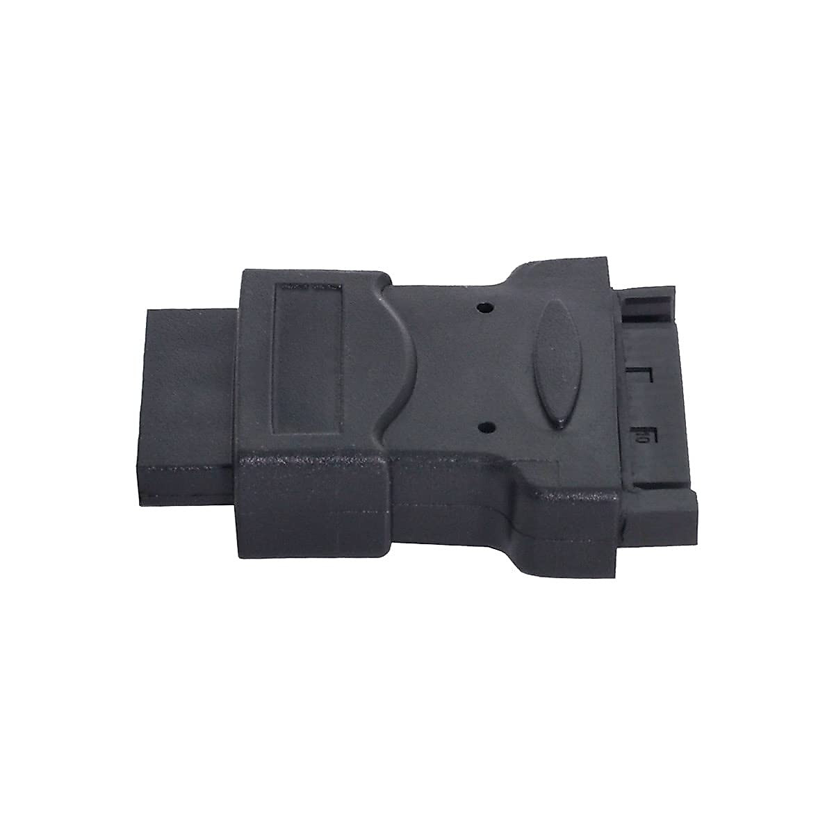 cablecc 15Pin SATA Male Power Cable to Molex 4-pin IDE Hard Disk Drive Power Adapter