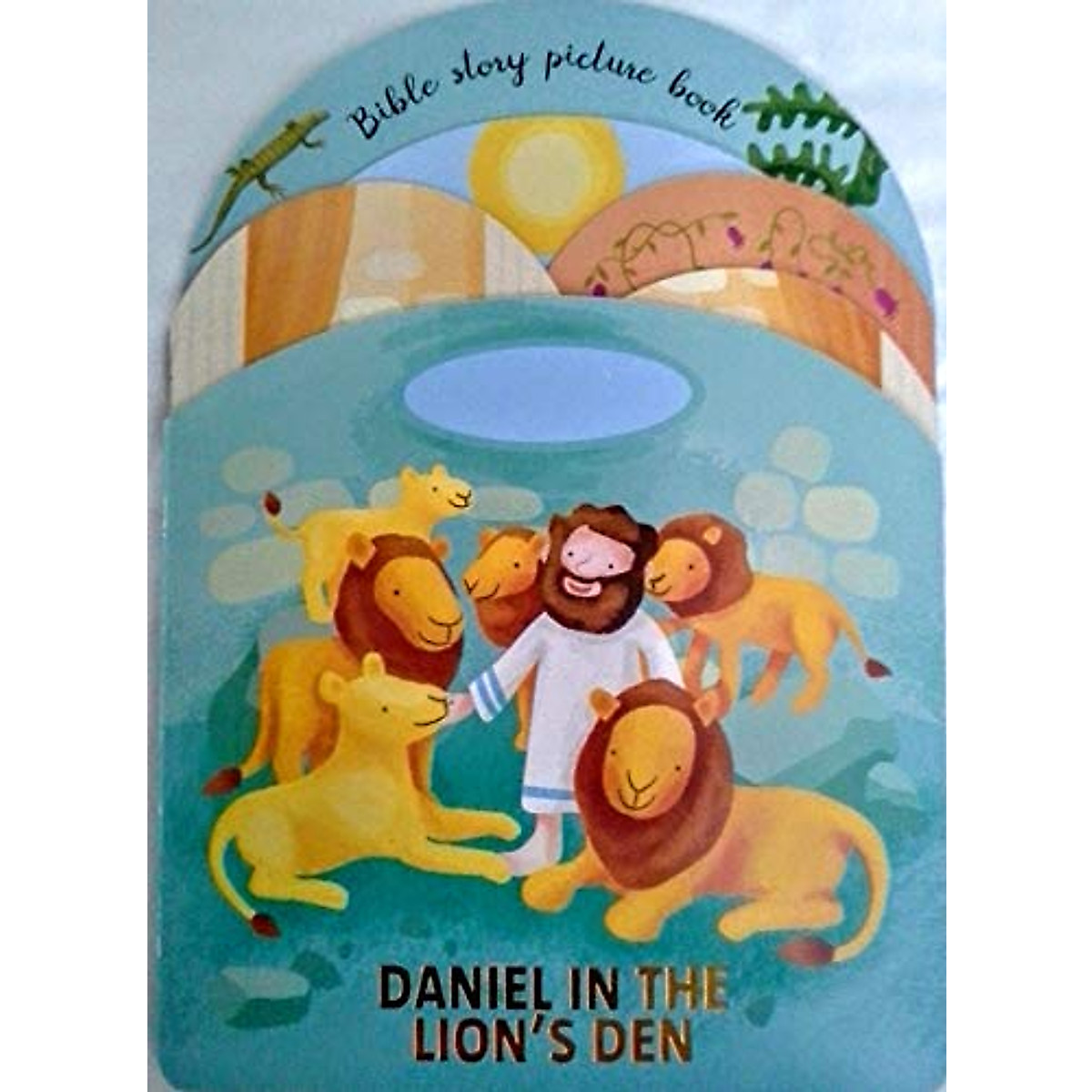 Greenbrier International Bible Story Picture Books: Story of Daniel, Moses, Jonah & Noahs Ark Board Books - Set of 4