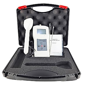 Digital Tobacco Moisture Meter Analyzer Tobacco Leaf Moisture Tester MS320 Measuring Range 8% to 40% with Separated Probe