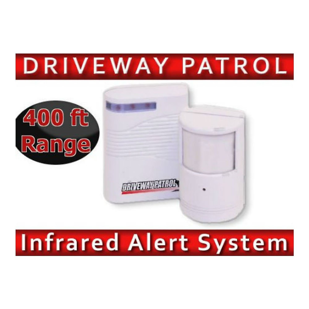 Driveway Patrol Garage Motion Sensor Alarm Infrared Wireless Alert Secure System