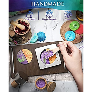 POPCHOSE Shower Steamers Aromatherapy - Bath Bomb Shower Tablets 8 Pack, Self Care & SPA Relaxation - Stocking Stuffers Christmas Gifts for Women and Mom Who Has Everything, Birthday Valentines Gift