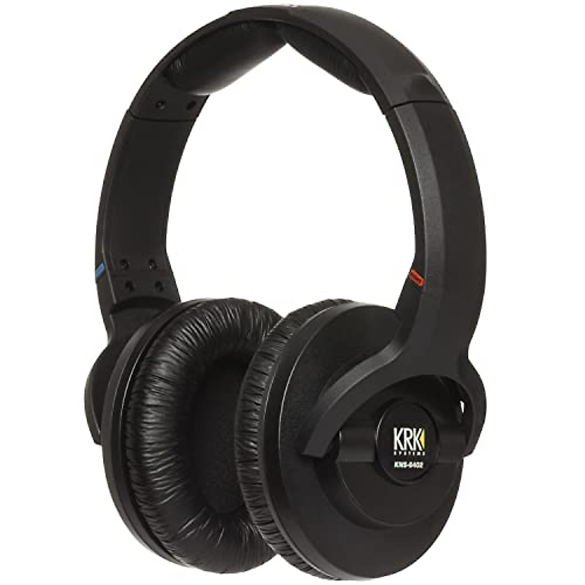 KRK KNS 8400 On-Ear Closed Back Circumaural Studio Monitor Headphones with Volume Control