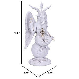 Nemesis Now B5260S0 Dark Lord 26cm White Baphomet Figurine
