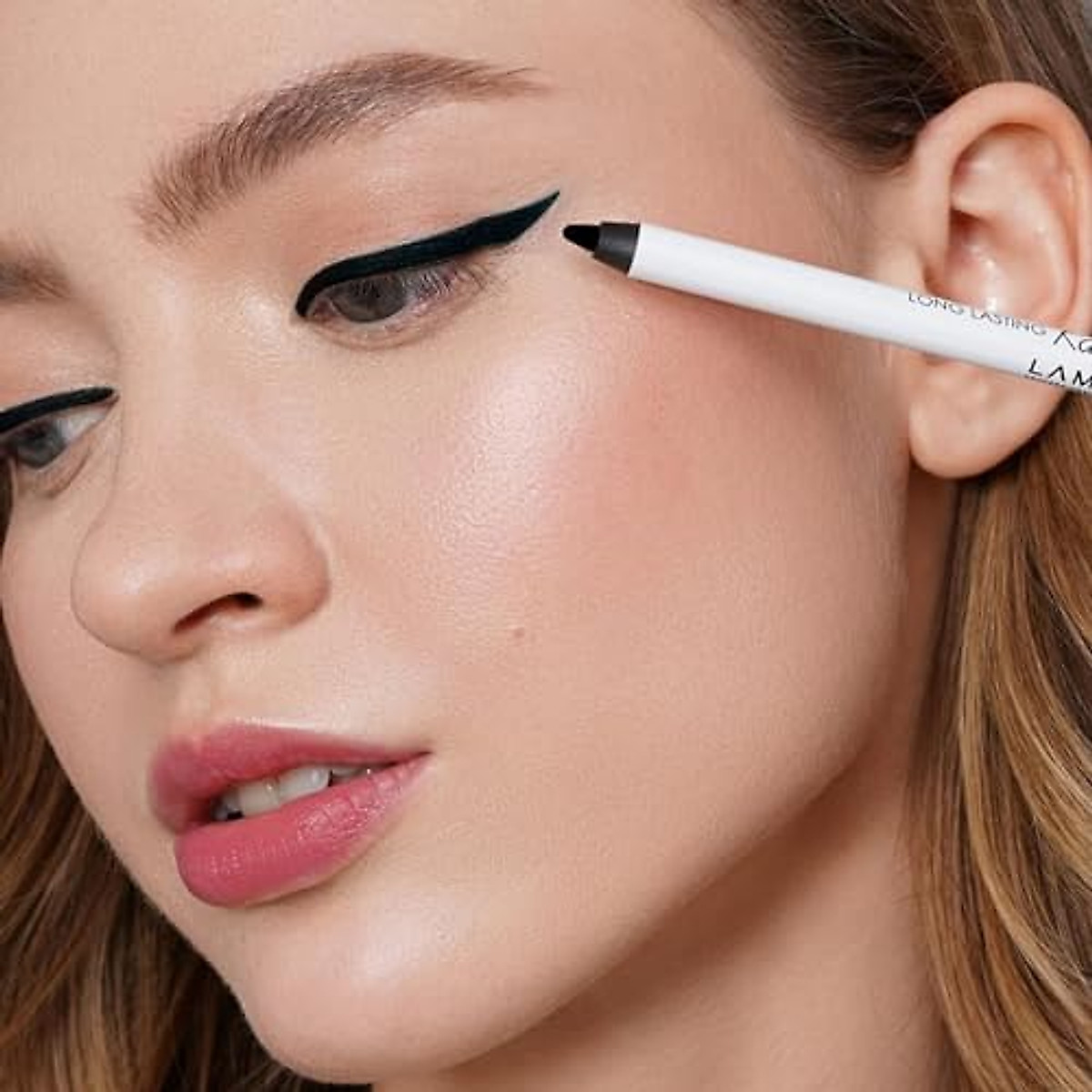 Lamel Long Lasting Gel Eyeliner Kajal - Smudgeproof & Waterproof - High Pigment Formula for Vibrant Eye Look - with Intense Color Payoff & Easy Application, 401-1.4g/0.05oz