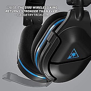 Turtle Beach Stealth 600 Gen 2 Wireless Gaming Headset for PlayStation 5, PS4 Pro, PS4 & Nintendo Switch with 50mm Speakers, 15-Hour Battery life, Flip-to-Mute Mic, and Spatial Audio - Black (Renewed)