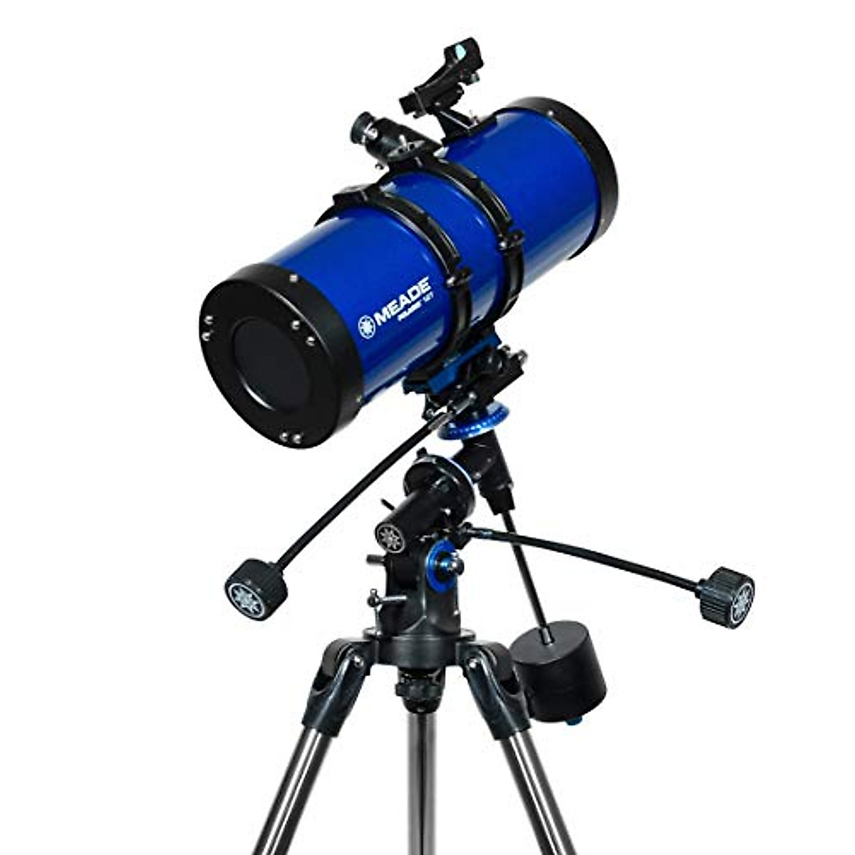 Meade Instruments – Polaris 127mm Aperture, Portable Backyard Reflecting Astronomy Telescope for Beginners –Stable German Equatorial (GEM) Manual Mount – Multiple Eyepieces & Accessories Included