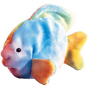 TY Beanie Baby - CORAL the Ty-dyed Fish (4th Gen hang tag) (6 inch) - MWMTs ^G#fbhre-h4 8rdsf-tg1381456