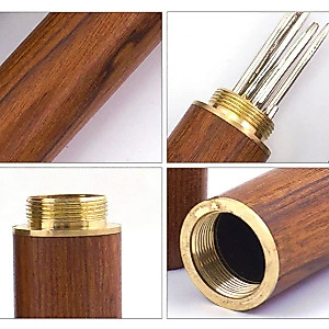 4 Pcs Wooden Sewing Needle Case, Sewing Needle Holder Sewing Needle Storage Box for Sewing Supplies Storage